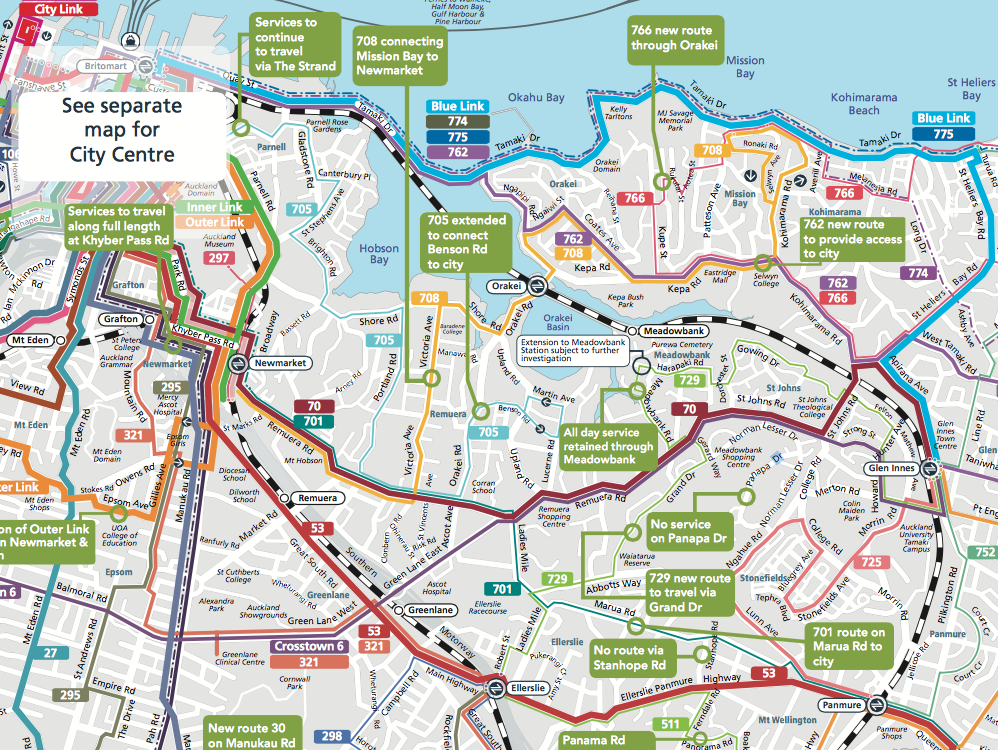 Auckland Transport Announces New Bus Routes From 2017 Meadowbank And Auckland Transport Announces New Bus Routes From 2017 Meadowbank And