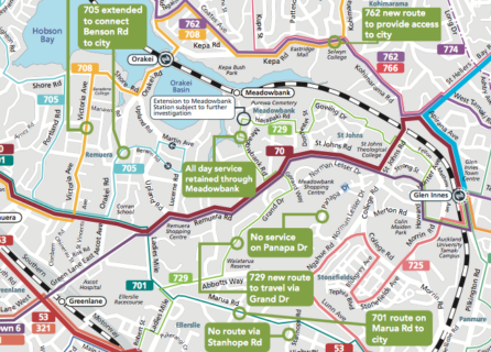 Auckland Transport Announces New Bus Routes from 2017 | Meadowbank and ...